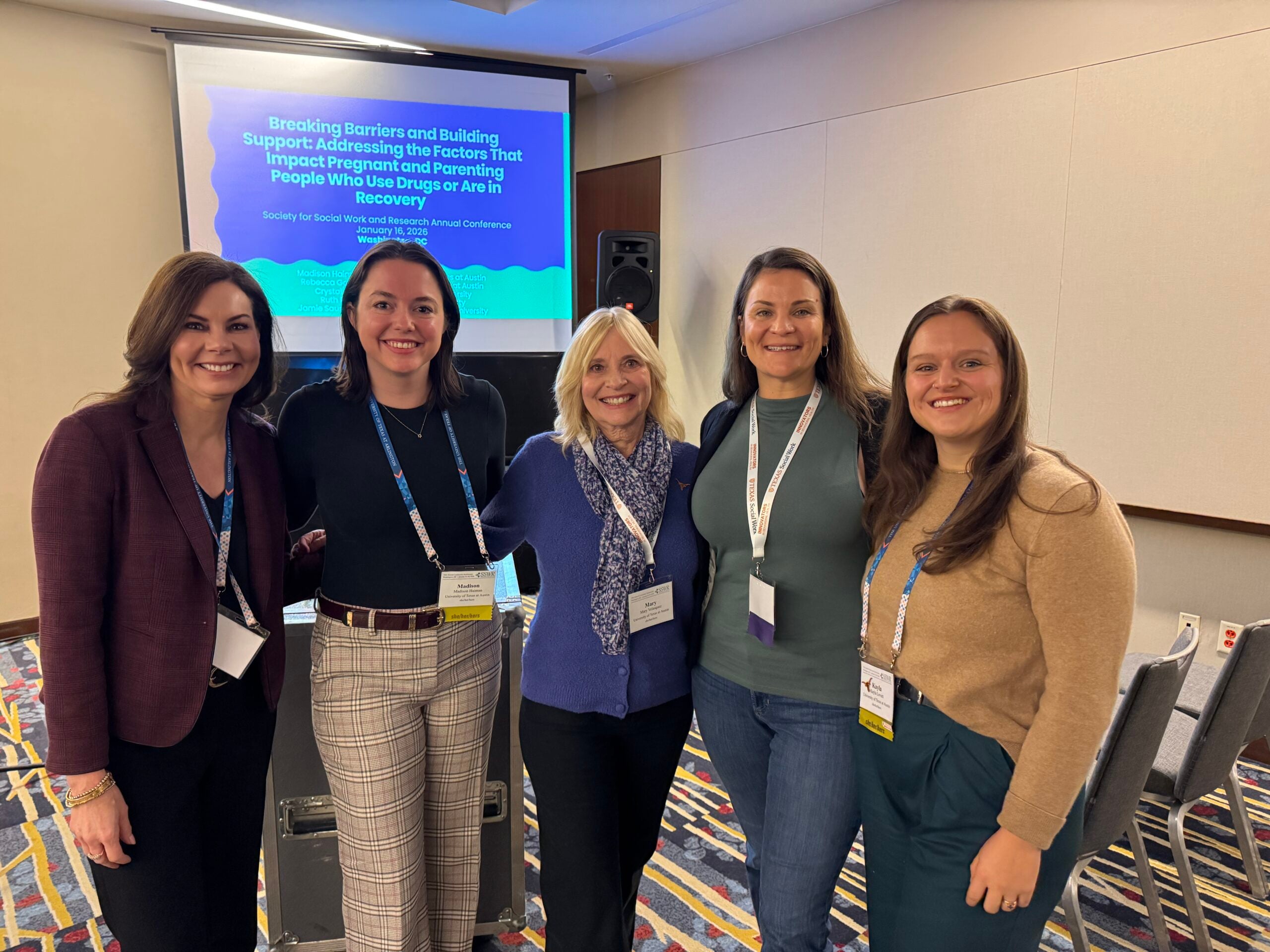 Texas Social Work Showcases Leading Research at SSWR 2026 - UT Social Work